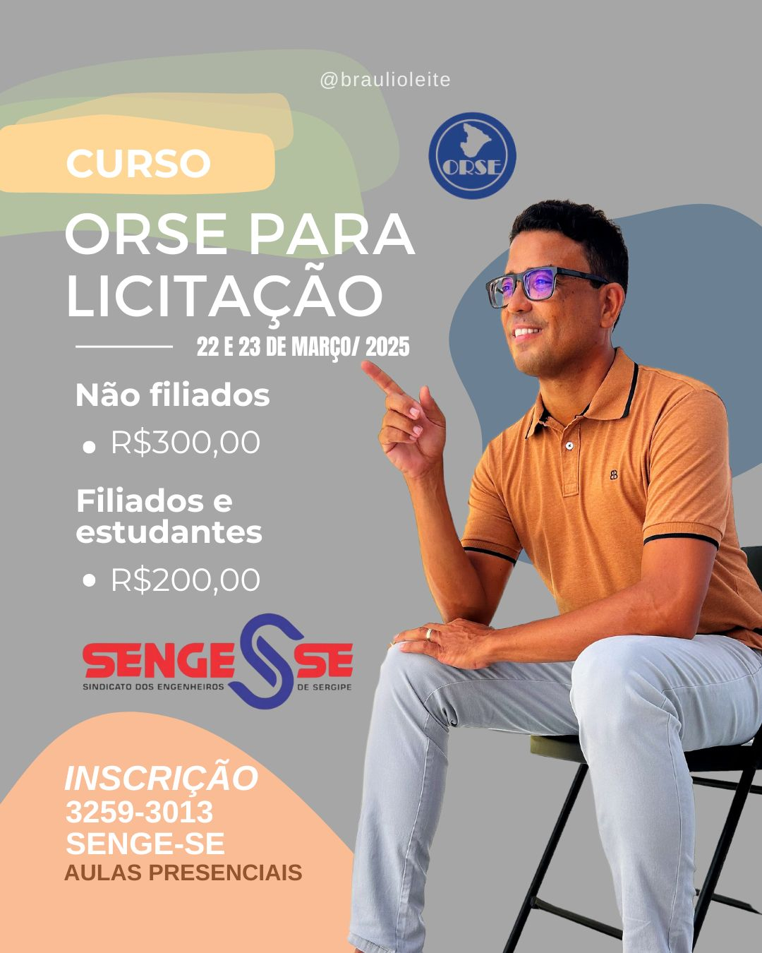 Curso Prático ORSE PARA LICITAÇÃO 22 e 23/03/2025